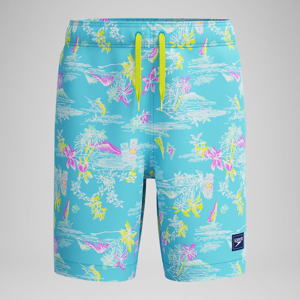 Speedo Print Redondo Volley 15 Inch Boy's Bathing Suit – Brine Sporting ...