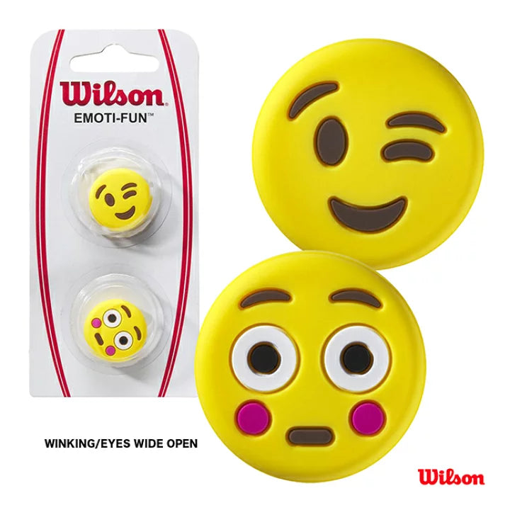 Wilson Emoti Fun Winking/Eyes Wide Open Tennis Dampener – Brine ...